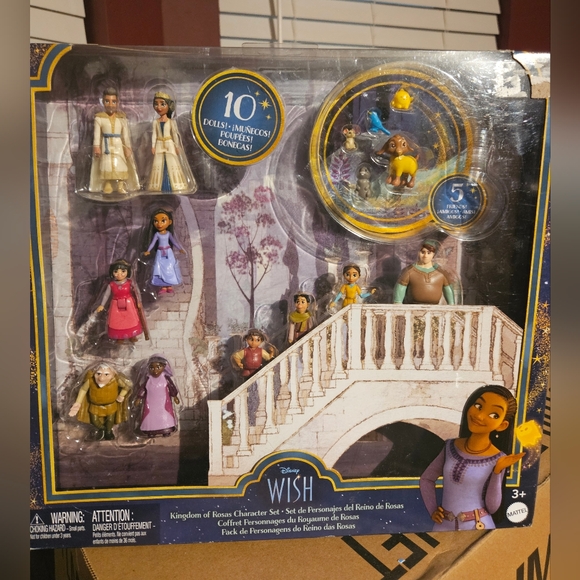 Disney | Toys | Disney Wish Kingdom Of Rosas Character Set | Poshmark